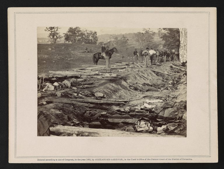 Photographs of the Dead at Antietam - Clara Barton Museum