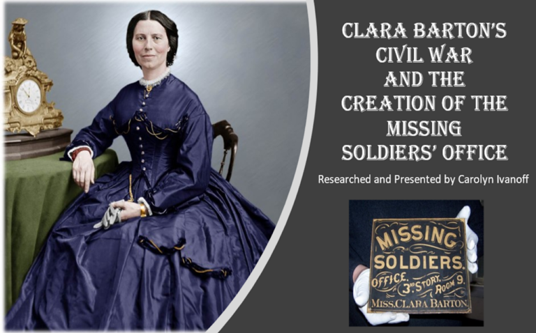Clara Barton's Civil War and the Creation of the Missing Soldiers ...